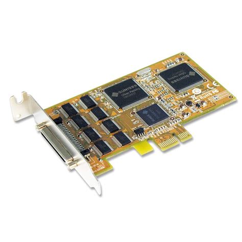 Sunix Ser5466hl 8 Port Rs 232 High Speed Pci Express Low Profile Serial Board Geewiz