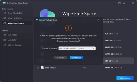 Wipe Data From Hard Drive On Windows 7