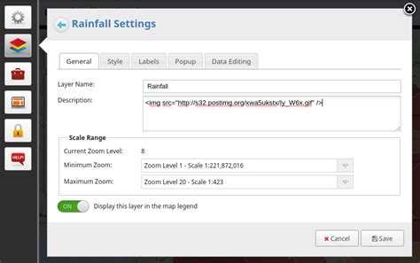 How To Add A Legend For Symbolized Geotiff Raster Data Mango Help Centre
