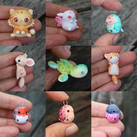 Cute Polymer Clay Animals