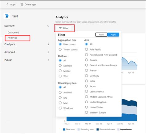 Analyze App And Agent Usage In Developer Portal Teams Microsoft Learn