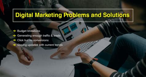 Common Digital Marketing Problems And Their Solutions