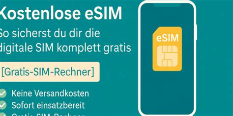 Kostenlose Esim So Sicherst Du Dir Die Digitale Sim Komplett Gratis Handytariftipp