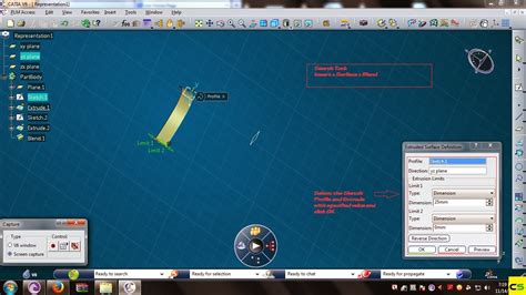 How To Create A Blend Surface In Catia Caddskills