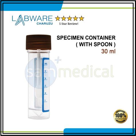 Jual Labware Stool Container Feces Container 30 Ml Shopee Indonesia