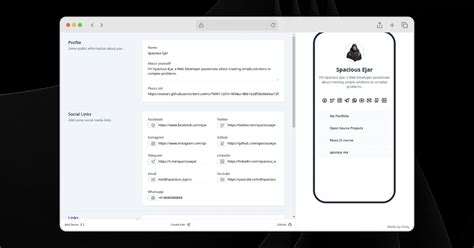 github spaciousejar biolink biolink is a link in bio tool