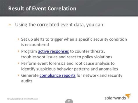 Creating Rules And Understanding Event Log Correlation