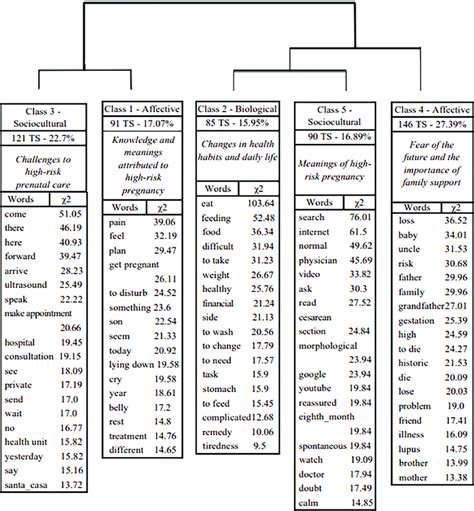 dendrogram of descending hierarchical classification of corpus social