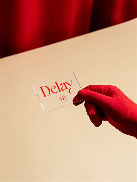 delay visual identity fonts in use