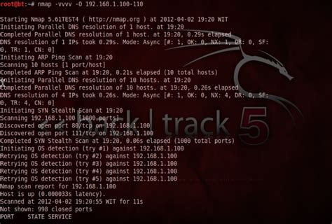 Scan Ip Address Dengan Menggunakan Backtrack Scan Ip Address Dengan Menggunakan Backtrack