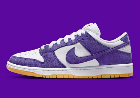 Nike Sb Dunk Low Orange Label Purple Suede