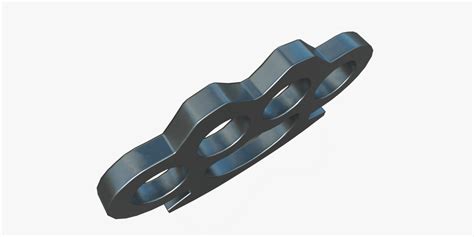 Brass Knuckles 3d Model Superhive Formerly Blender Market