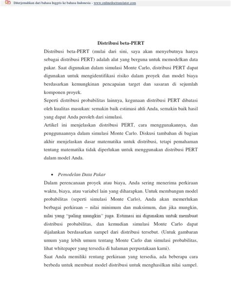 The Beta Pert Distribution Enid Pdf