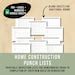 Home Construction Punch List Instant Download Printable Snag Etsy