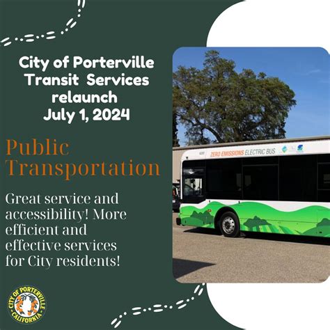 Porterville Transit Porterville Ca