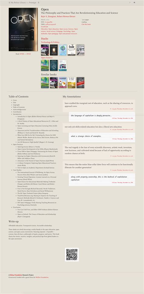 Appendices An Open Approach To Scholarly Reading And Knowledge Management