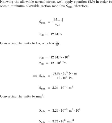 for the beam and loading shown draw the cross section of th quizlet