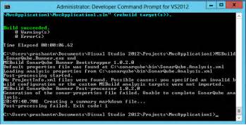Net SonarQube Analysis Failed While Ruining Msbuild Runner Stack Overflow