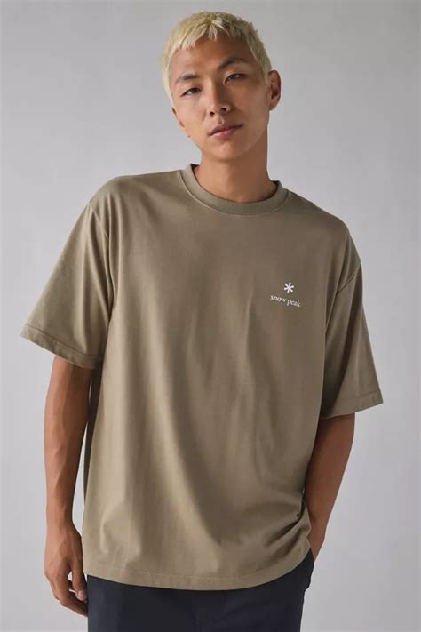 Snow Peak New Standard Logo Tee Urban Outfitters