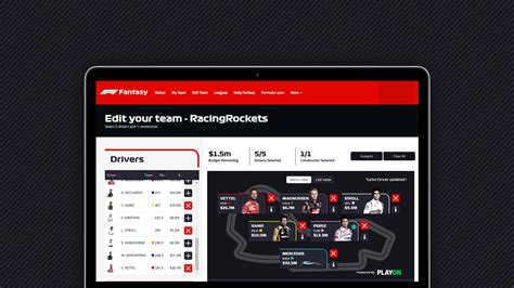 Fantasy F1 Get In The Game