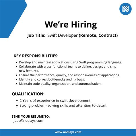 nodlays® on linkedin linkedin hiring hiringalert apply applynow