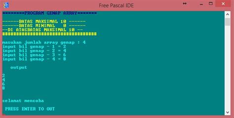 Flowchart Pseucode Dan Program Pascal Taufans Blog