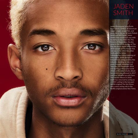 Jaden Smith Mustache