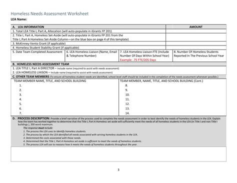 Free Printable Needs Assessment Templates [excel Word Pdf]