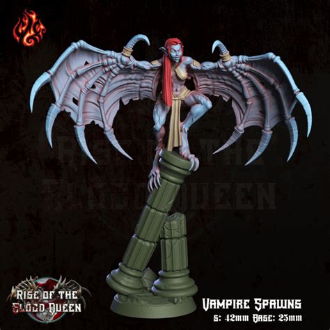 3d Printable Vampire Spawns By Crippled God Foundry