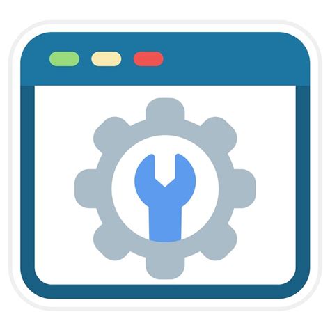 Premium Vector Web Configuration Icon Vector Image Can Be Used For Web Marketing