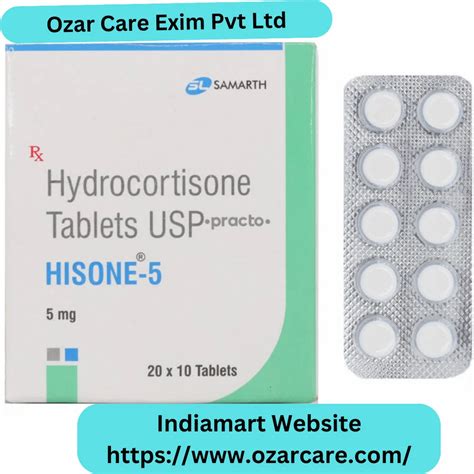Hydrocortisone Tablets Ip At Rs 33stripe Hydrocortisone Tablet In Nagpur Id 2852620280888