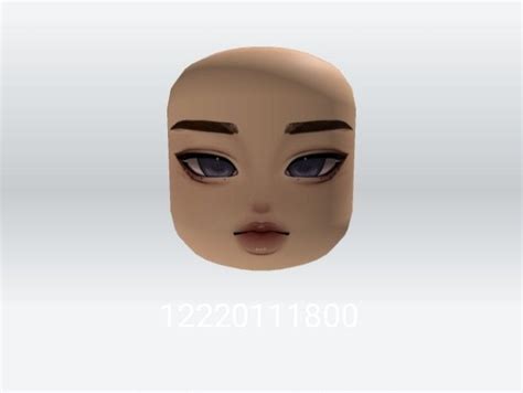 Id Roblox Brookhaven Face Gril Keramat🗿