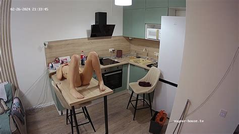 Watch Naked Girl Helli Naked On The Table Naked People With Harmony In Kitchen