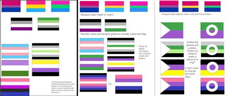 Slight Revisions To Bring More Unity To Related Community Flags R QueerVexillology