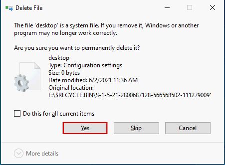 What Is The RECYCLE BIN Folder Is It A Virus Or Not MiniTool