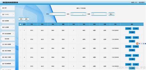 Javavue计算机毕设高校篮球训练管理系统【源码程序论文开题】 Csdn博客