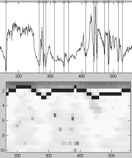 top multiscale segmentation of the same extract using an adaptive