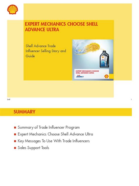 Shell Advance Pdf Motor Oil Natural Gas