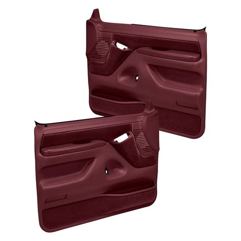 For Ford F 150 92 96 Dash Cover And Door Panels Combo Kit Maroon Dash