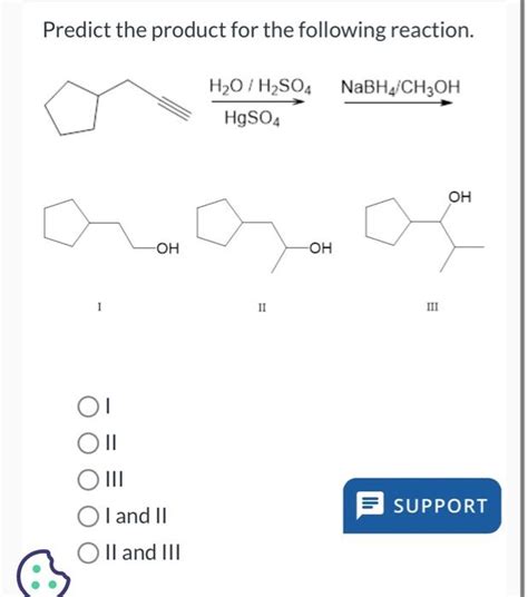 Solved Predict The Product For The Following Reaction Chegg
