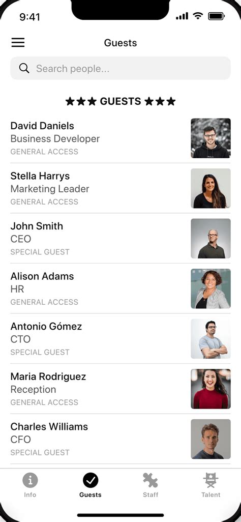 Glide • Community Events Template Create Events And Track Users Registration Status