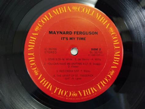 Maynard Ferguson Its My Time Vinyl Ge მუსიკალური ვინილები