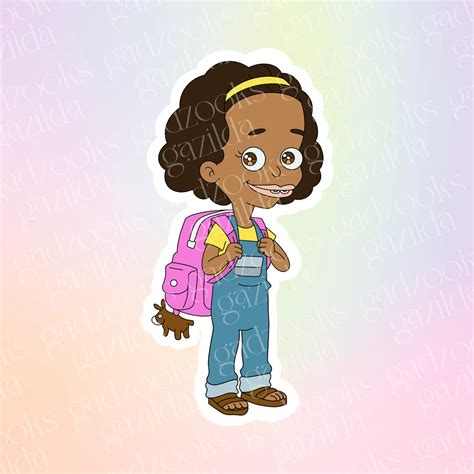 Big Mouth Sticker Missy Foreman Greenwald Hand Drawn Waterproof