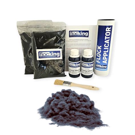 Flocking Kit Twin Pack Anthracite Flocking Ltd
