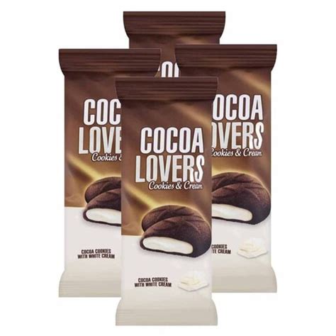 Cocoa Lovers Cocoa Cookies With White Chocolate Cream 1 Piece Price