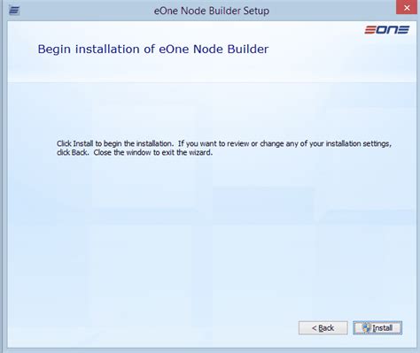 Installing Node Builder Installation