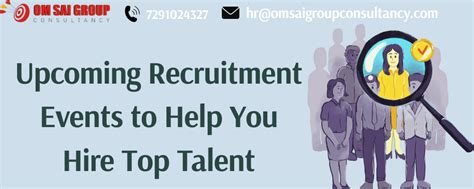 Recruitment Events Explore Hiring Opportunities