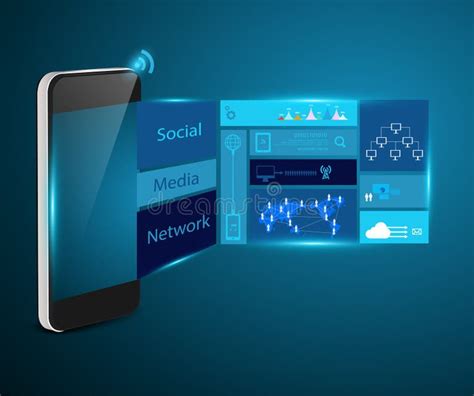Mobile Software Technology Stock Illustrations 106538 Mobile