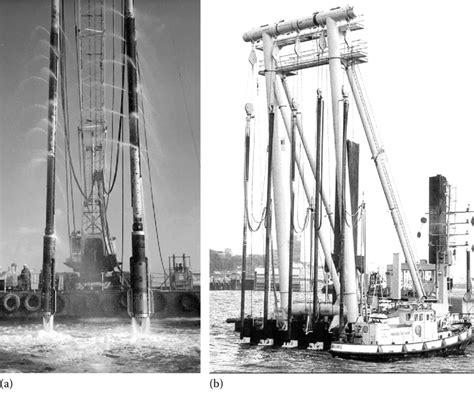 8 A Twin And B Multiple Depth Vibrators For Underwater Compaction