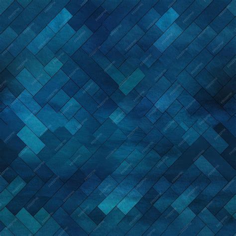 Premium Photo A Blue Abstract Background With A Blue Geometric Pattern